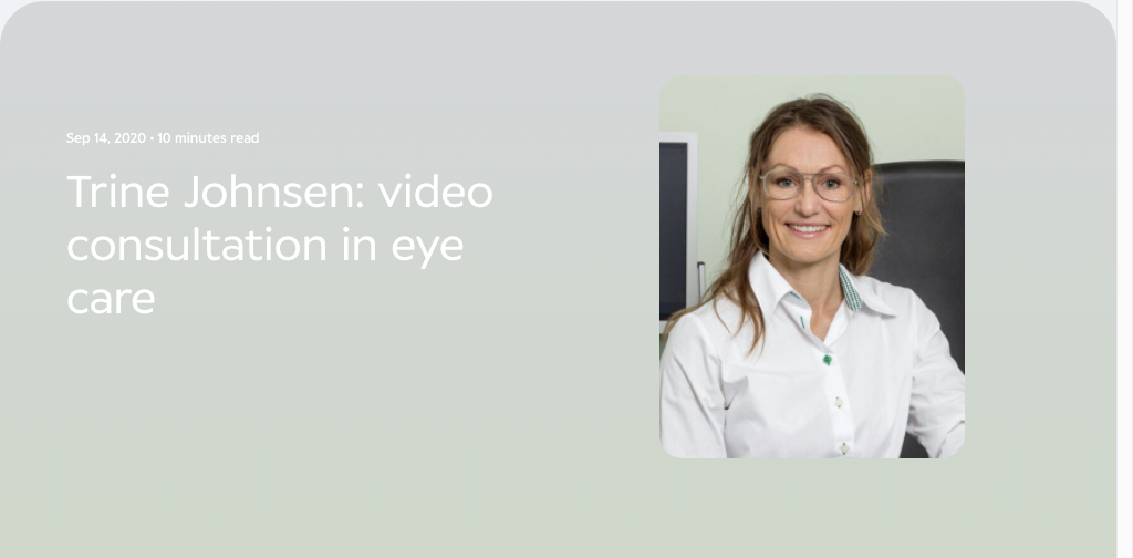 The future of video consultations in eye care | Viewpoint